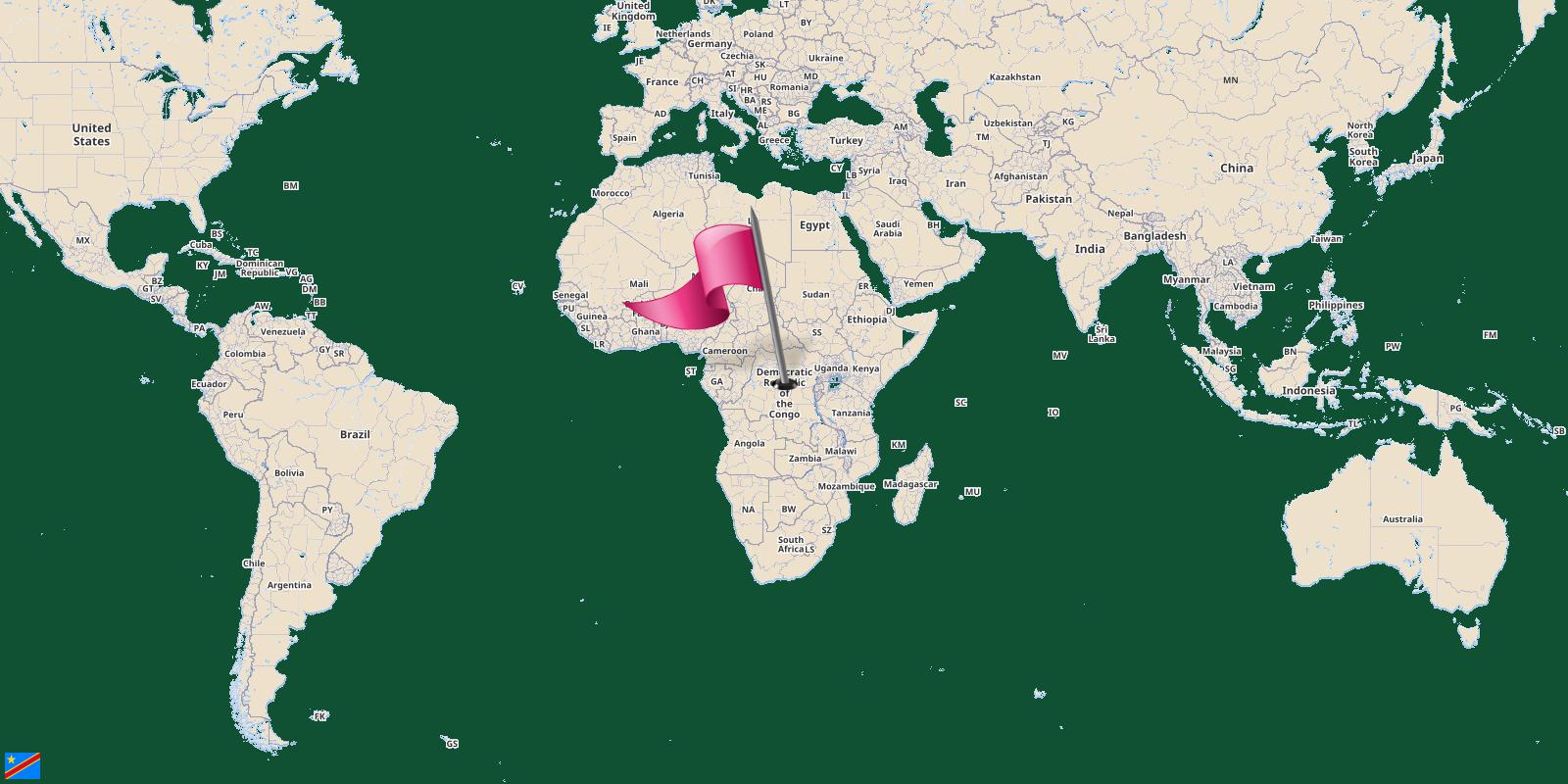 Democratic Republic Of The Congo Time Population Lunar GeoJSON Democratic Republic Of The Congo Time Population Lunar GeoJSON